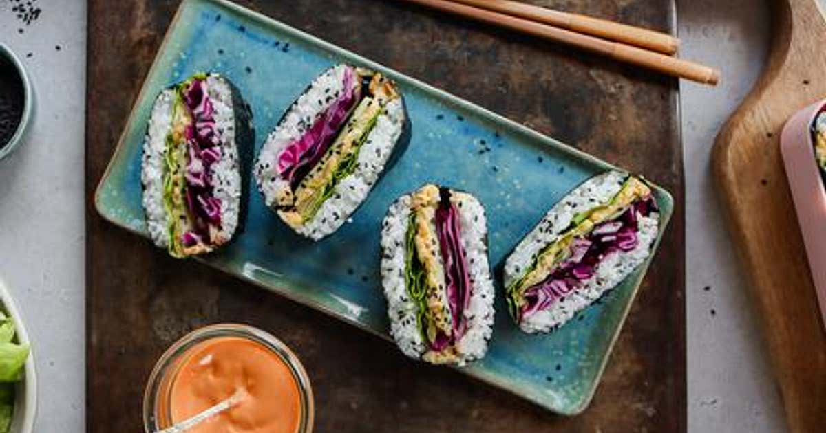 Vegan Onigirazu: Rice Sandwiches Recipe | Samsung Food App