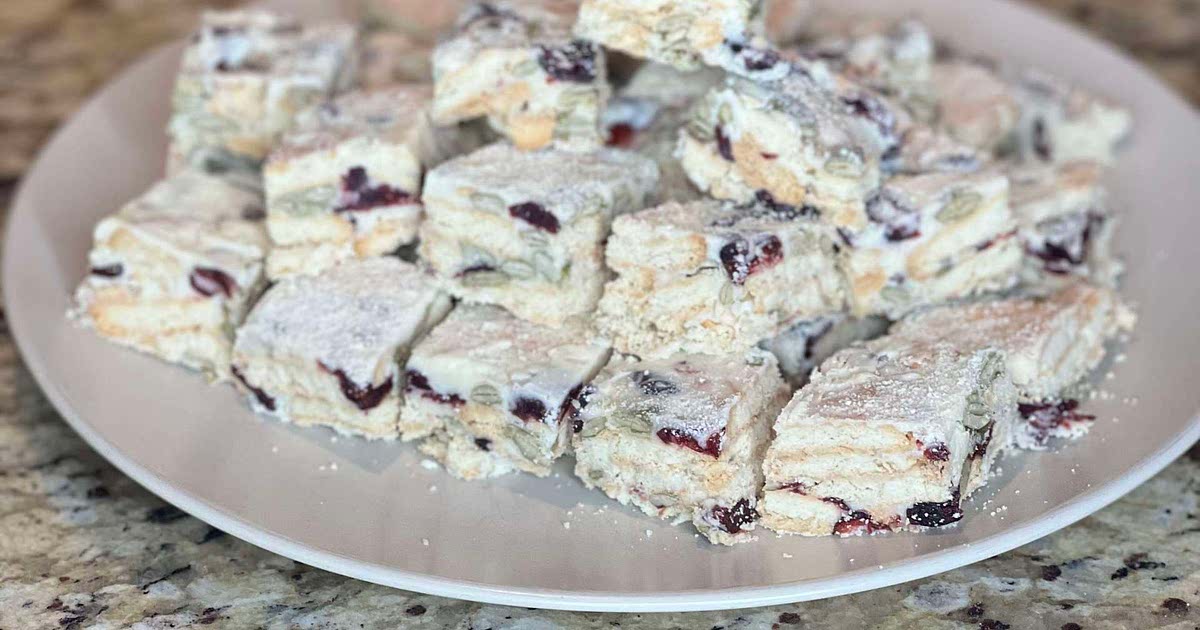 Milk nougat bites or Snowflake crisps Recipe | Samsung Food App