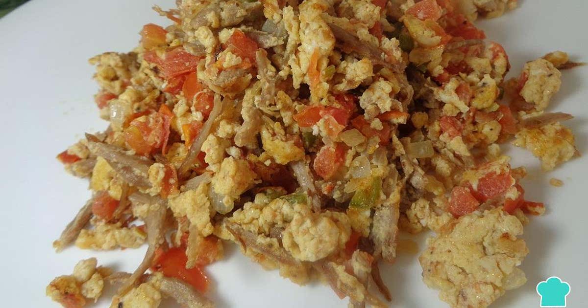 Receta de Machacado o machaca con huevo Recipe | Samsung Food App