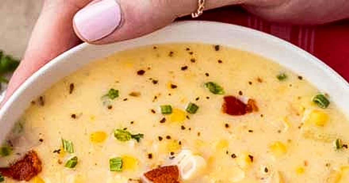 Hearty Homemade Corn Chowder Recipe - Samsung Food