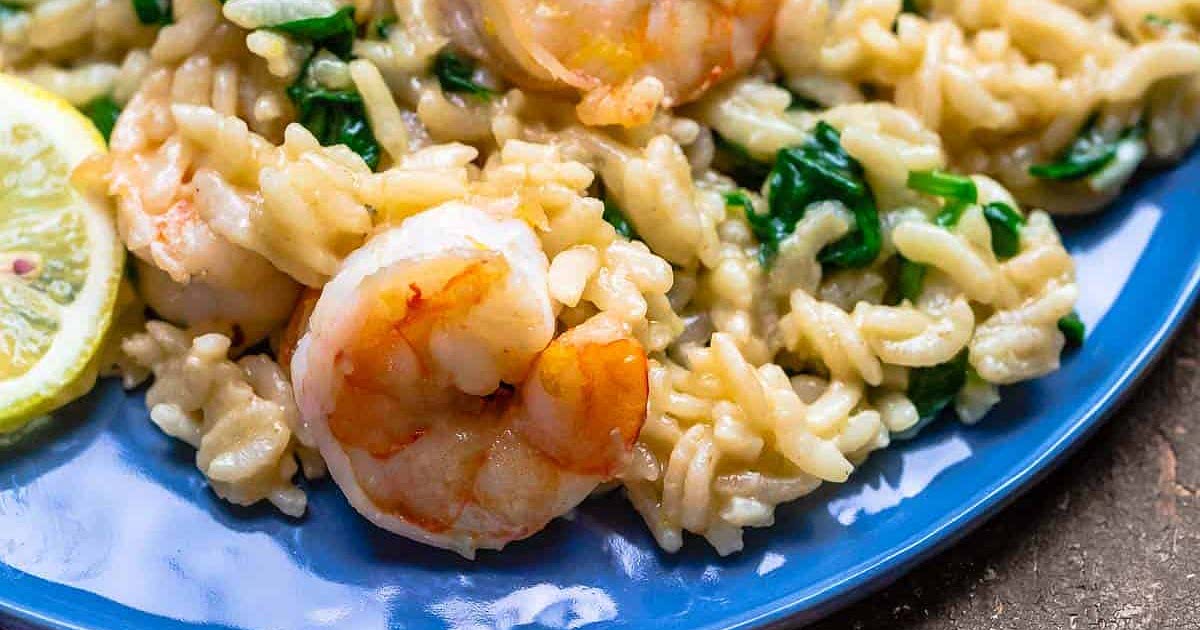 Instant Pot Lemony Shrimp Risotto Recipe — Samsung Food