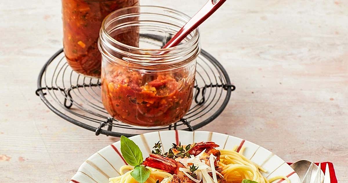 Pasta-Sauce auf Vorrat eingemacht Recipe — Samsung Food