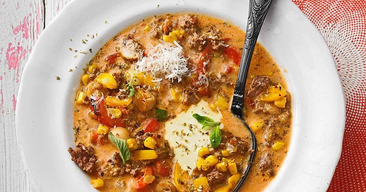 Omas Pizzasuppe Recipe - Samsung Food