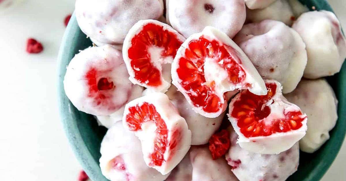 Frozen White Chocolate Raspberries Recipe - Samsung Food