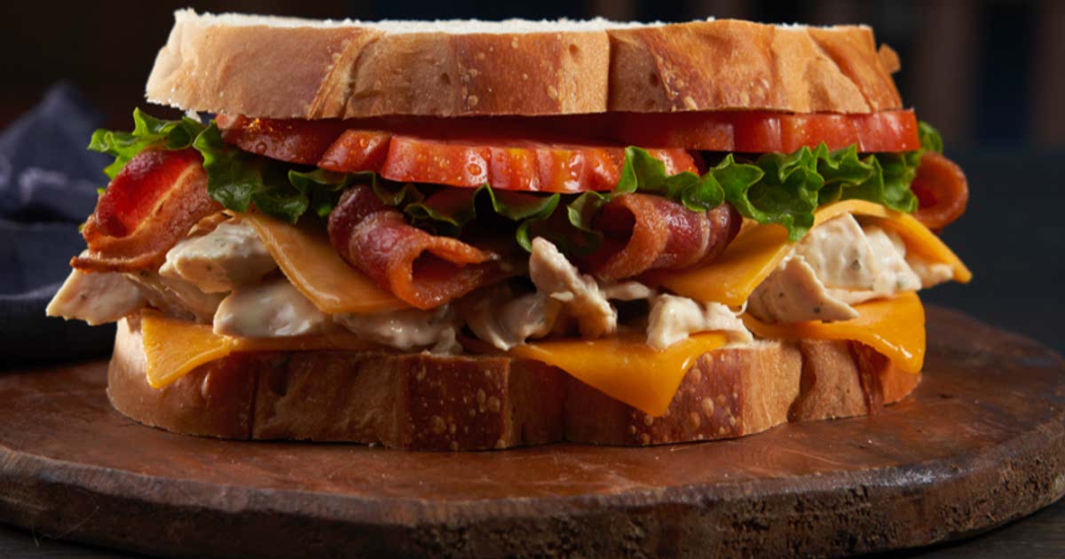 Chicken, Bacon Ranch Sandwich Recipe — Samsung Food