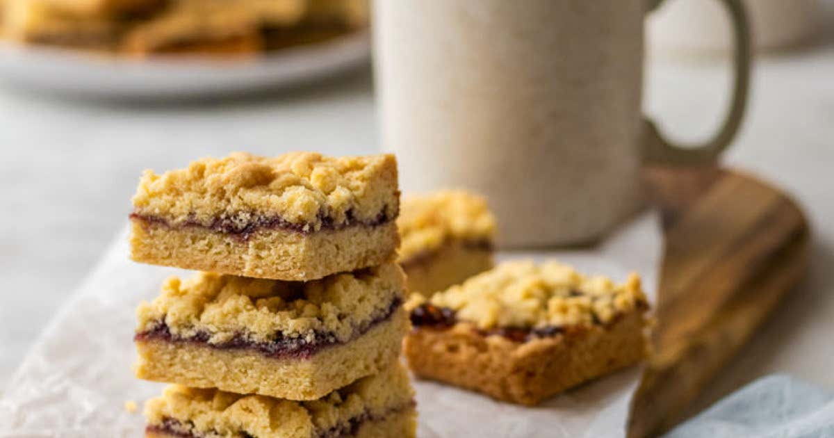 Easy Jam Squares Recipe - Samsung Food