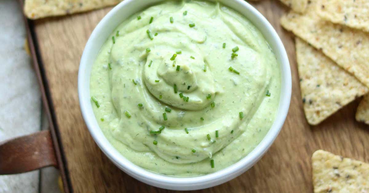5-Minute Avocado Ranch Dip with Greek Yogurt Recipe — Samsung Food