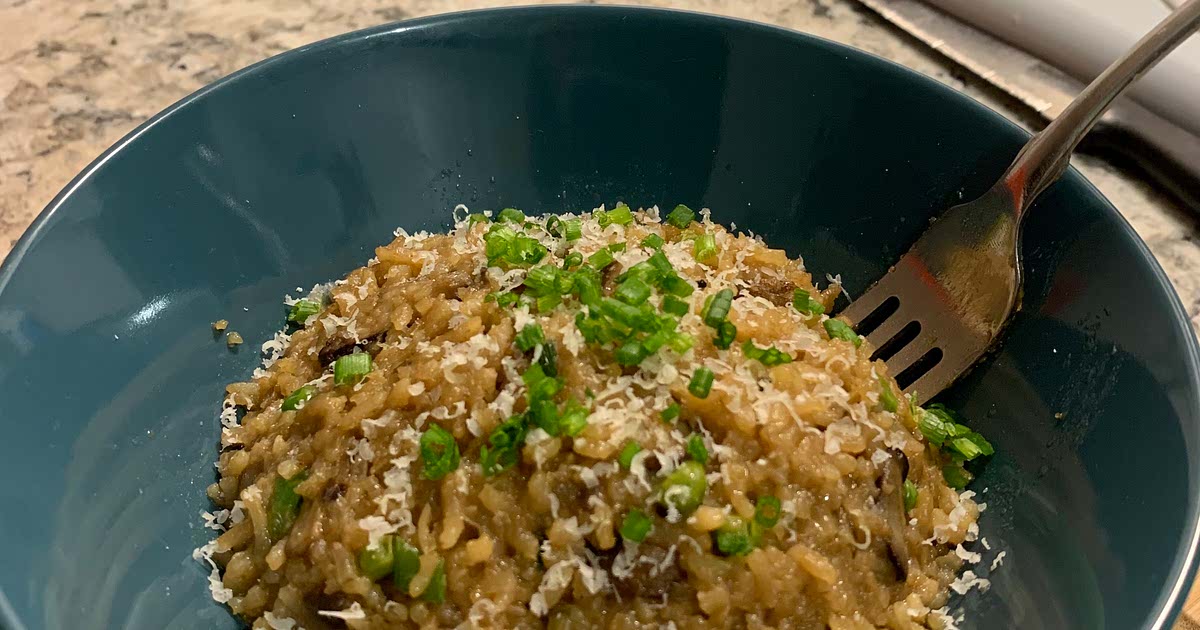 Gourmet Mushroom Risotto Recipe - Samsung Food