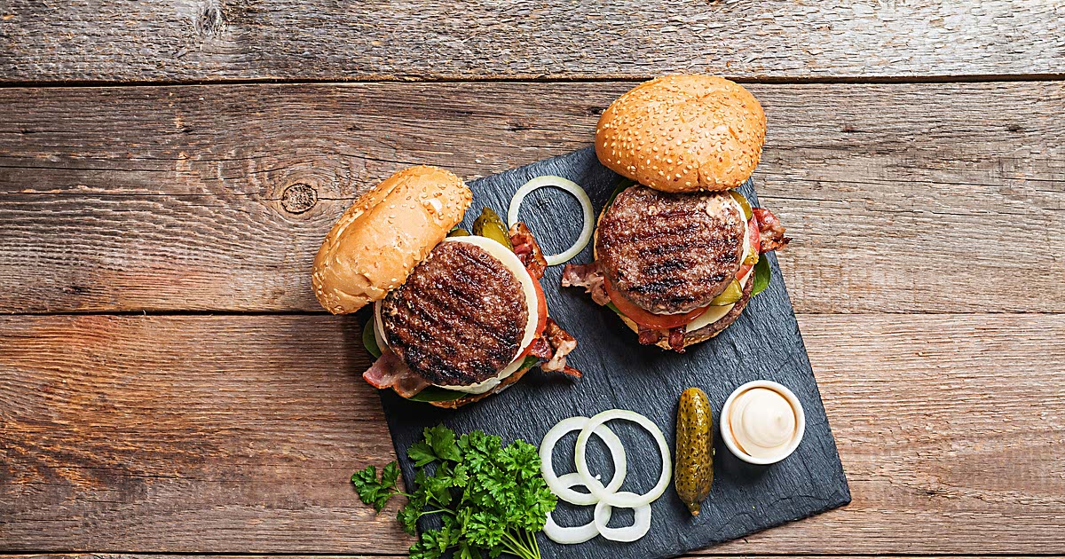 Hickory BBQ Bacon Chicken Burger Recipe - Samsung Food