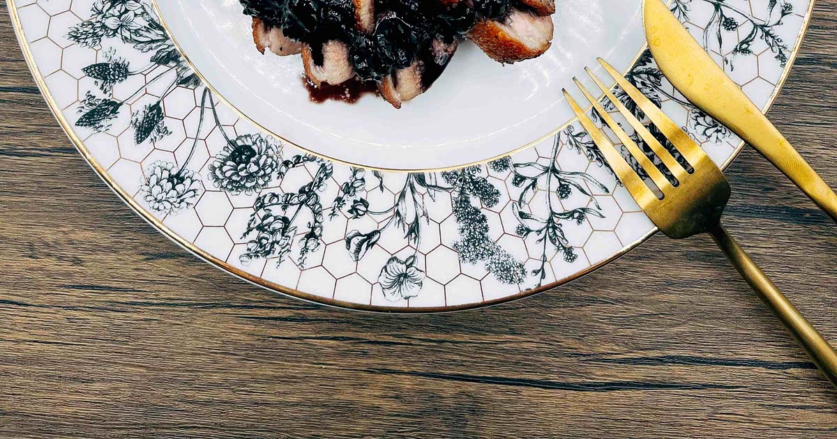 Duck and Blueberry Sauce Recipe | Samsung Food App