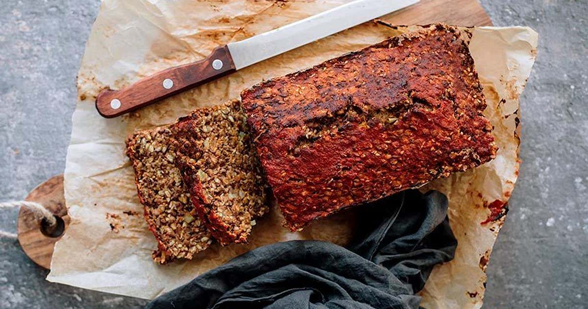 Hearty Vegan Lentil Mushroom Loaf Recipe — Samsung Food