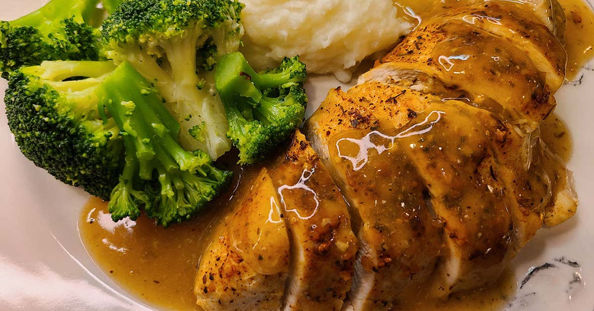 Baked Chicken and Gravy Recipe - Samsung Food