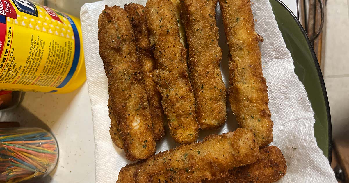 Fried Mozzarella Cheese Sticks Recipe - Samsung Food