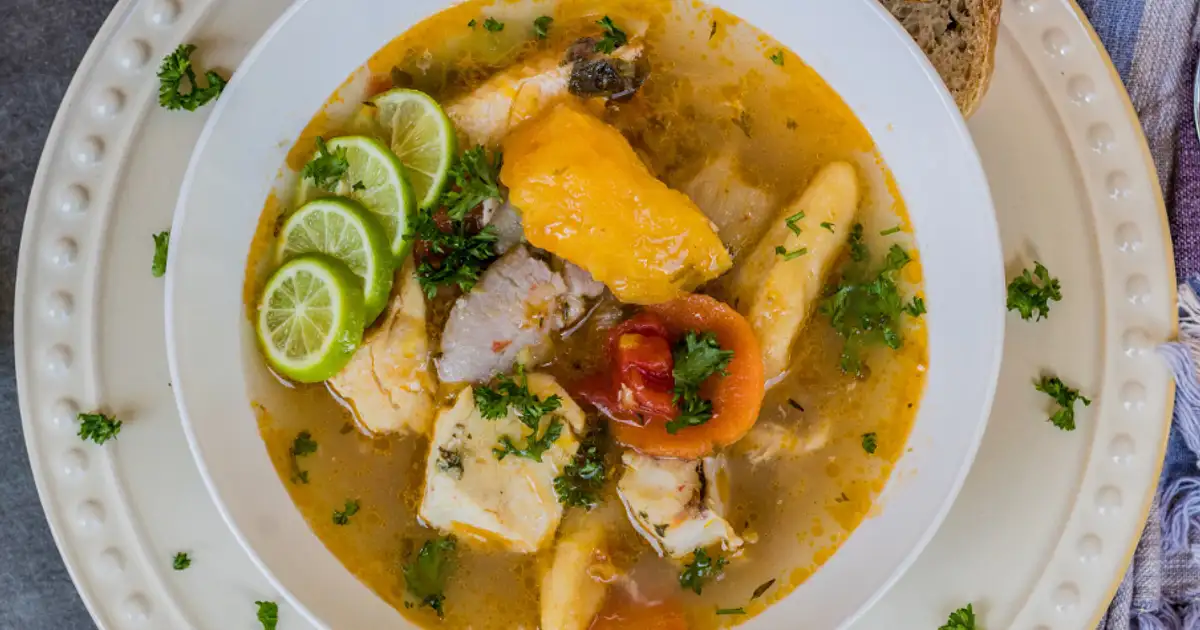 Trini style fish broth Recipe — Samsung Food