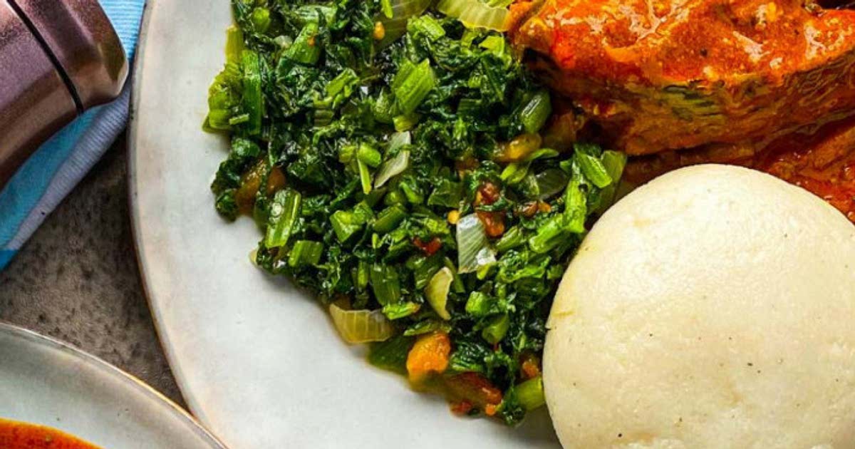 Zambian Fish Curry with Nshima Recipe | Samsung Food App