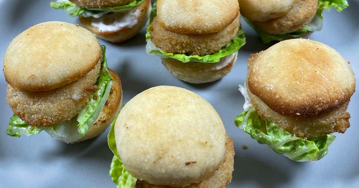 Mini Chicken Burgers Recipe — Samsung Food