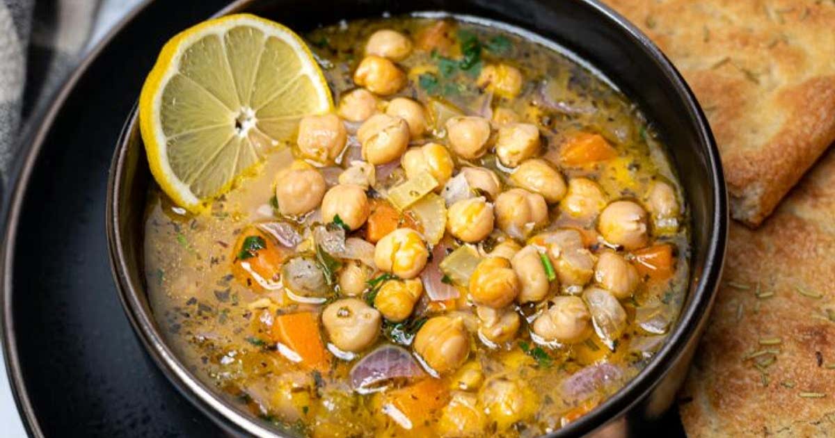 Greek Chickpea Soup with Lemon (Revithia) Recipe | Samsung Food App