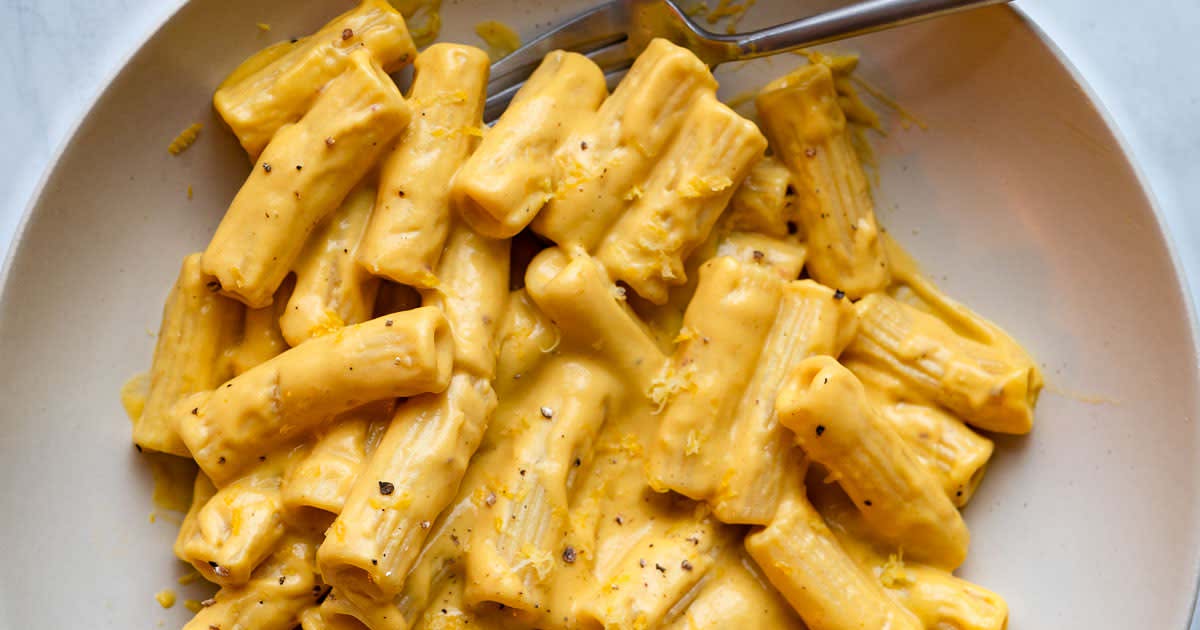Creamy Dairy-Free Vegan Lemon Pasta (No Nuts) Recipe - Samsung Food