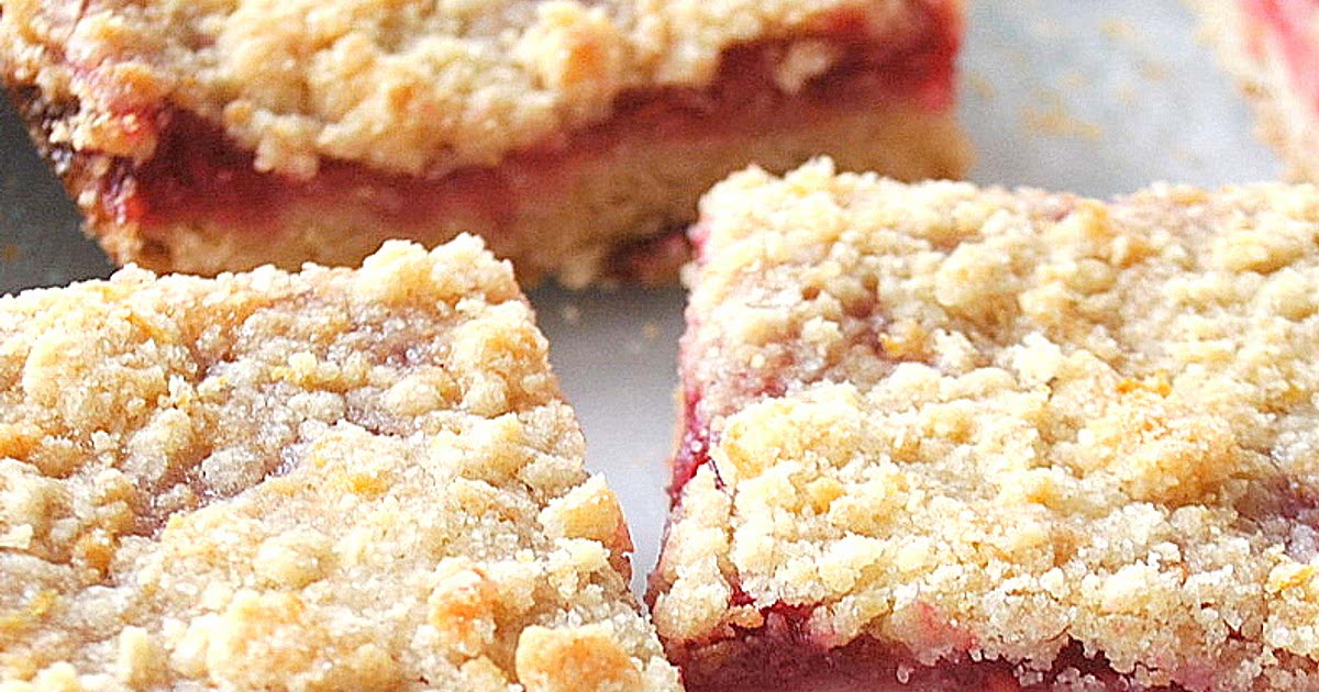 Raspberry Lemon Crumble Bars Recipe - Samsung Food