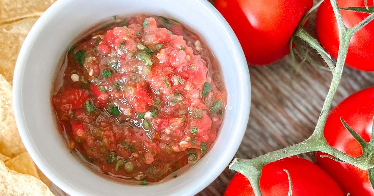 Allium Free Salsa | Onion & Garlic Free Recipe | Samsung Food App