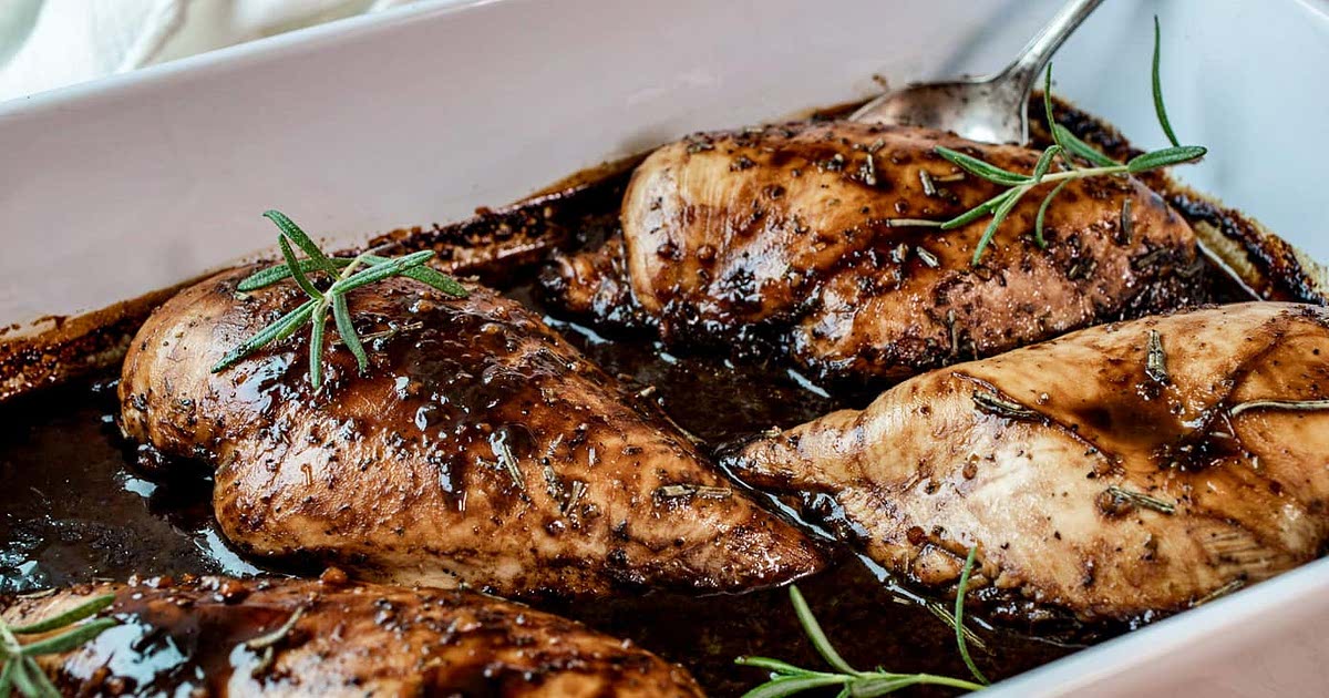 Balsamic Chicken Breasts Recipe - Samsung Food