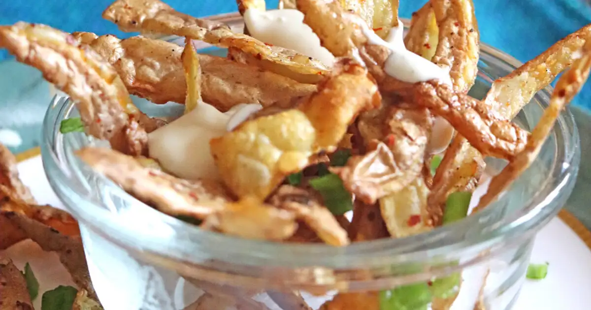 Air Fried Potato Peels Recipe - Samsung Food