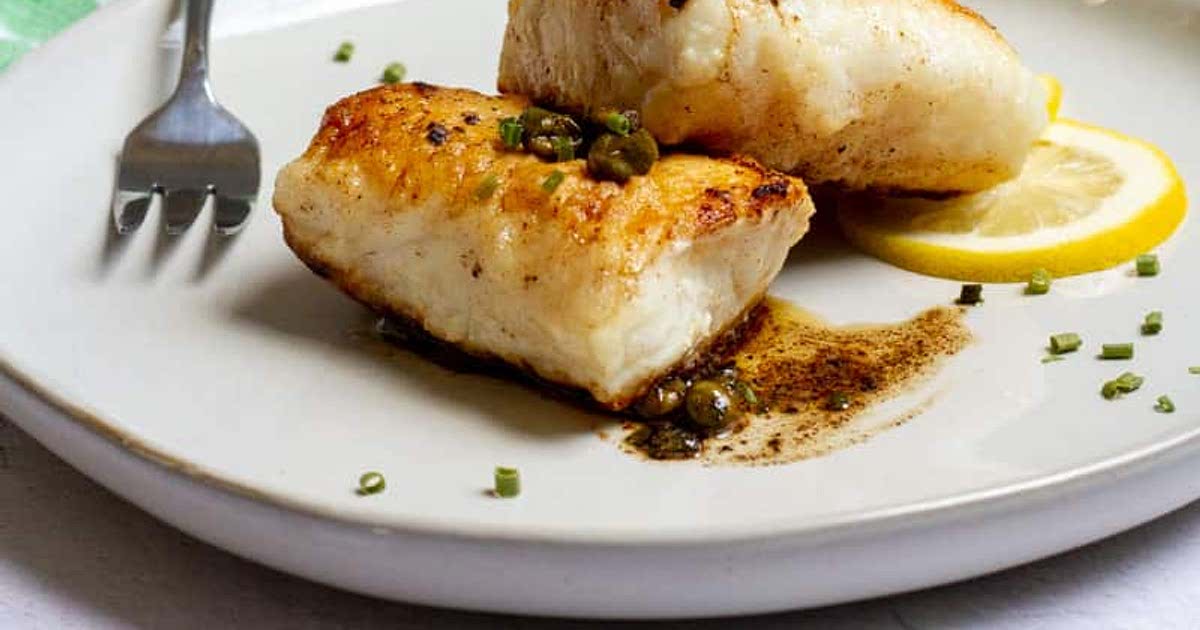 Lingcod Recipe: Pan-Seared Fish with Lemon Caper Sauce | Samsung Food App