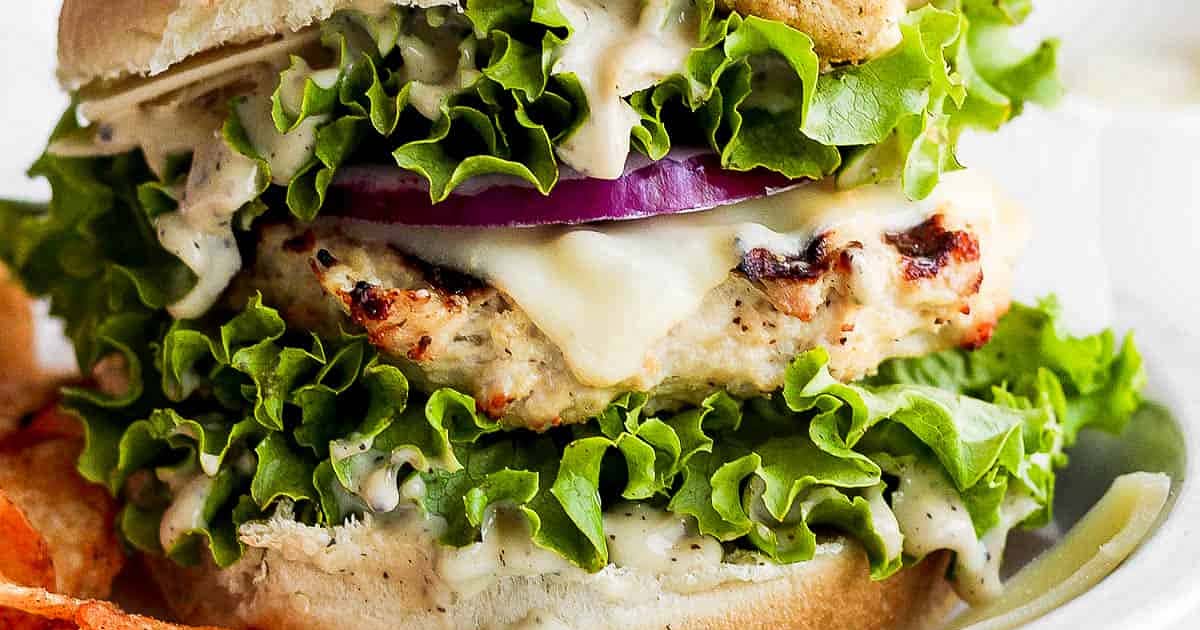 Chicken Caesar Burger Recipe | Samsung Food App