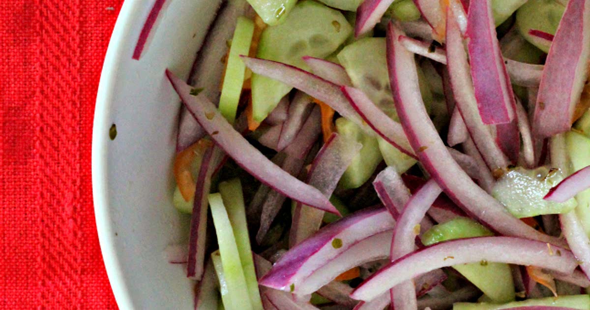 Cebollas encurtidas con chile habanero y pepino Recipe - Samsung Food