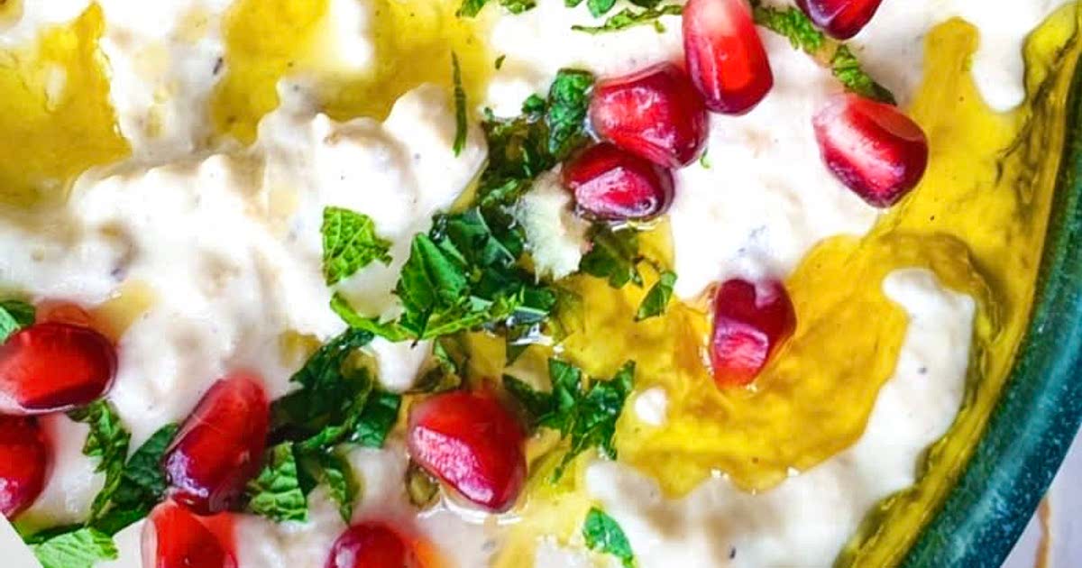 Mutabbal Kousa (Baby Marrow Mutabbal). Recipe - Samsung Food