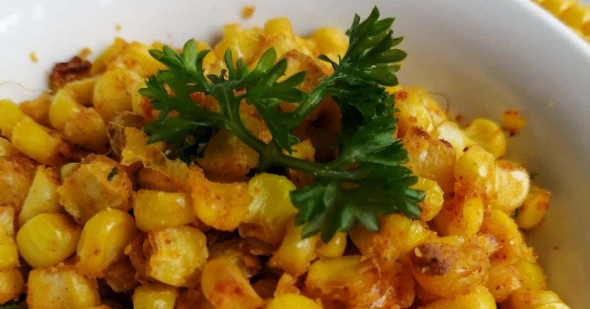 Air fryer corn kernels Recipe — Samsung Food