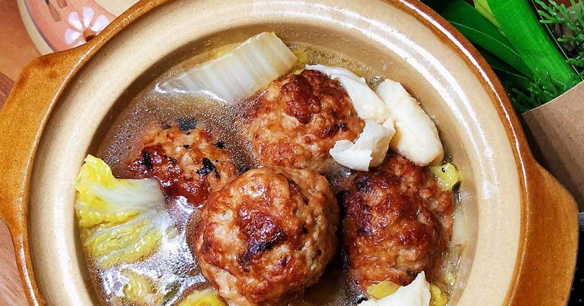 红烧狮子头 Braised Lion's Head Meatballs ⋆ Budgetpantry | Singapore Mummy ...
