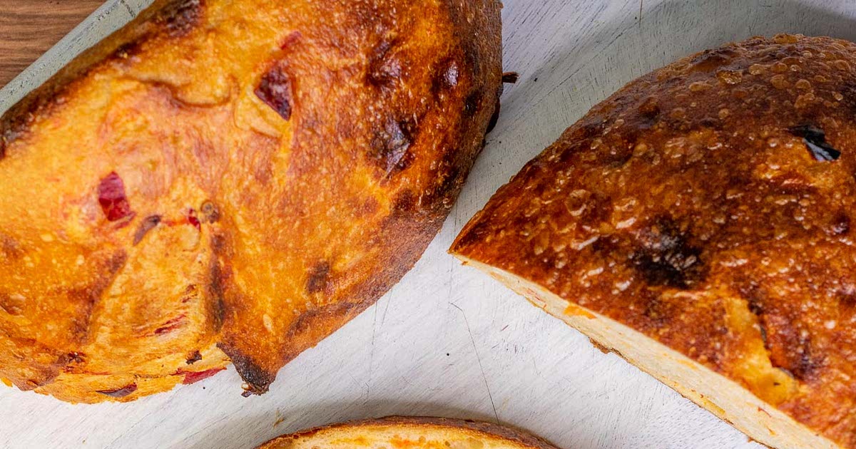 Calabrian Chili and Honey Sourdough Bread Recipe — Samsung Food