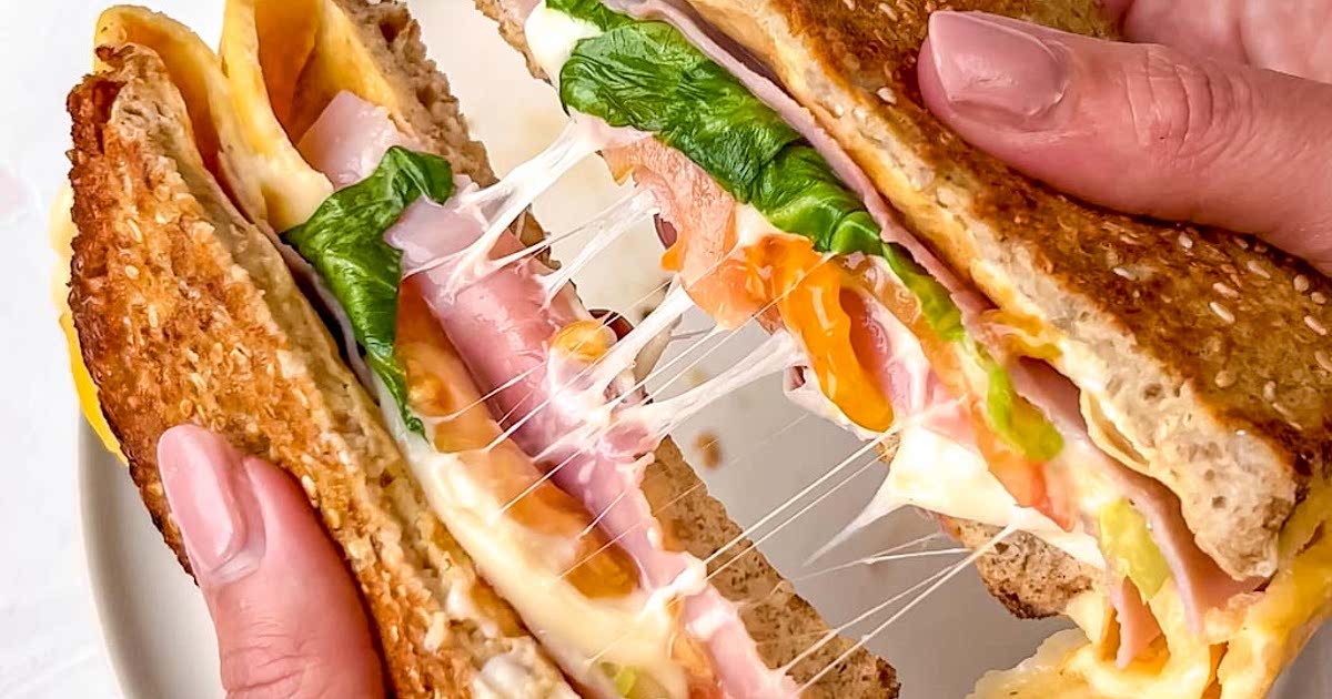 Easy Cheese Egg Sandwich Recipe - Samsung Food