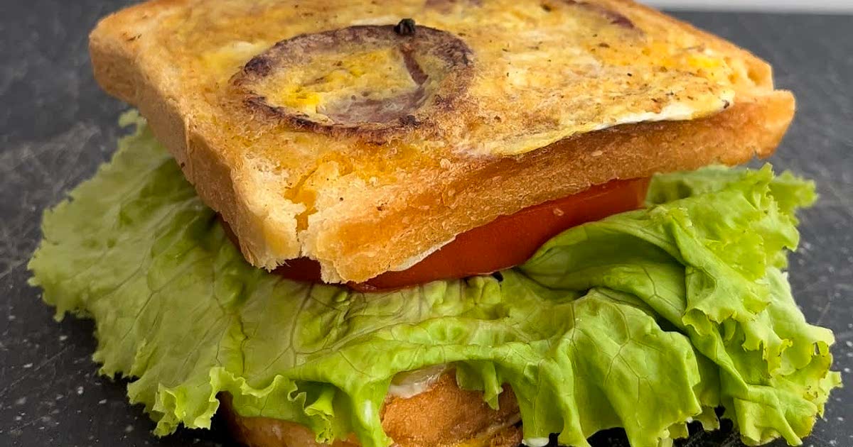 Sucuk egg toast sandwich Recipe — Samsung Food