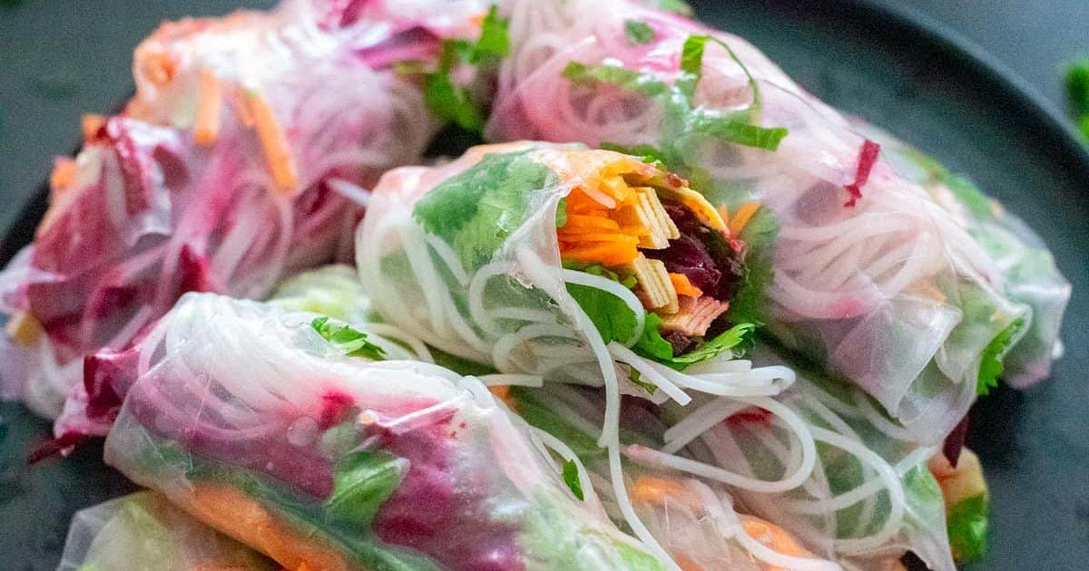 Tofu summer rolls Recipe - Samsung Food