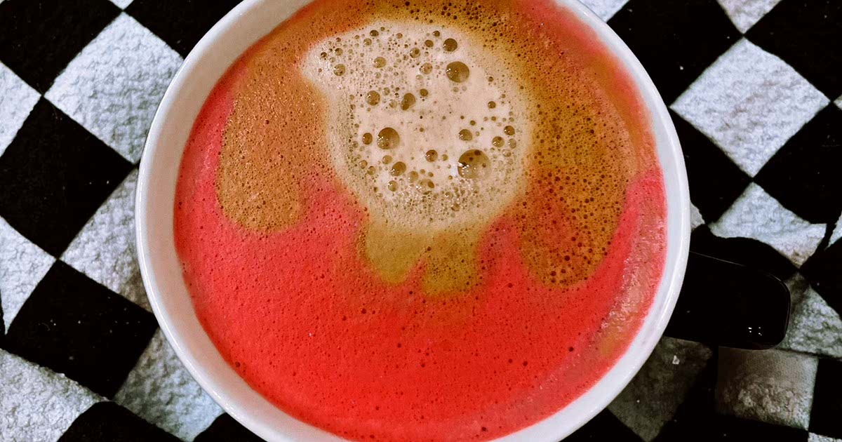 BLOODY RED VELVET MOCHA Recipe — Samsung Food