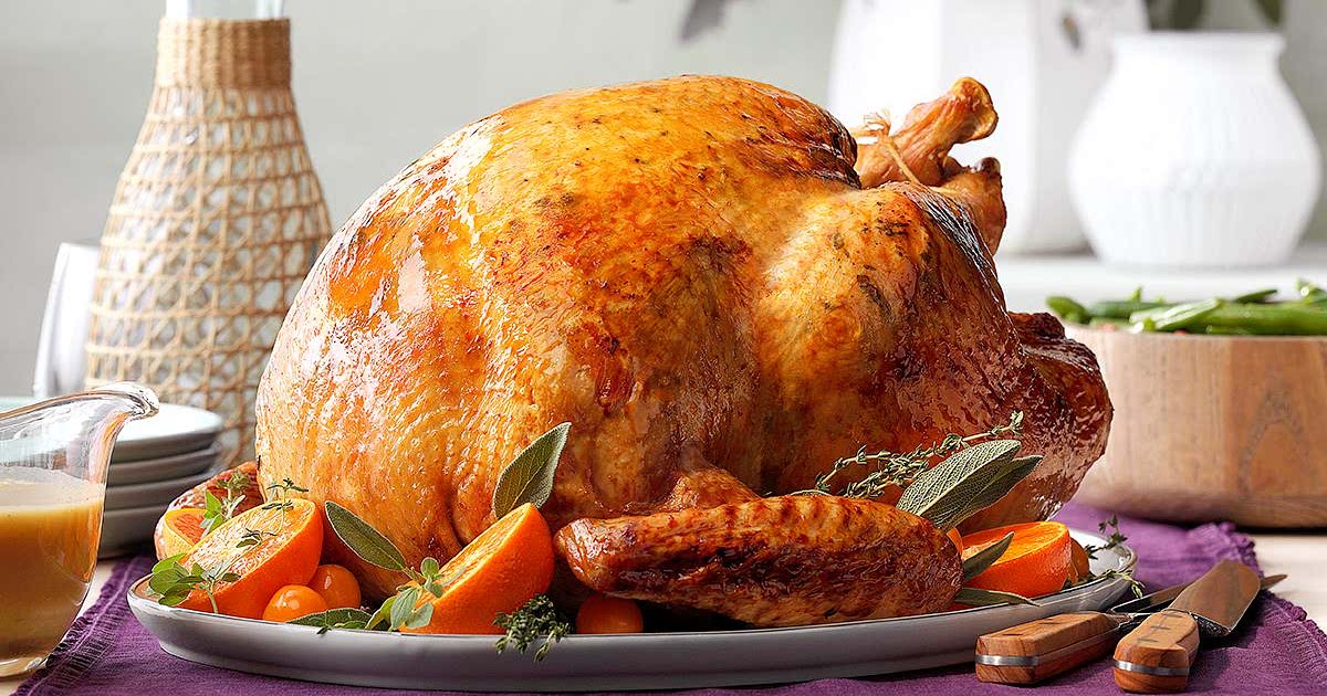 Juicy Herb-Roasted Turkey Recipe — Samsung Food