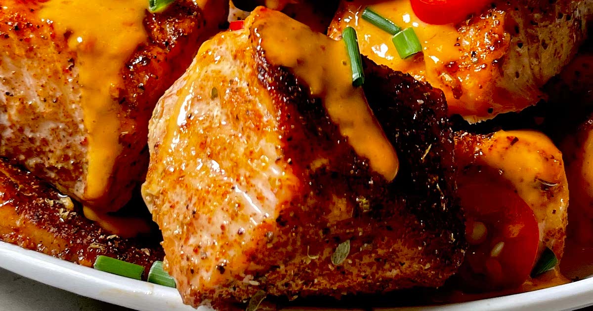 Firecracker “Bang Bang” Salmon Bites Recipe — Samsung Food