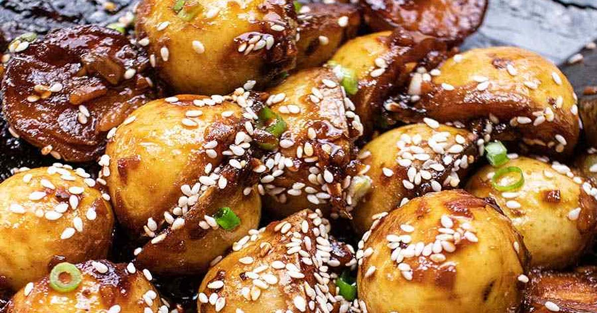Sticky Maple-Glazed Potatoes Recipe - Samsung Food