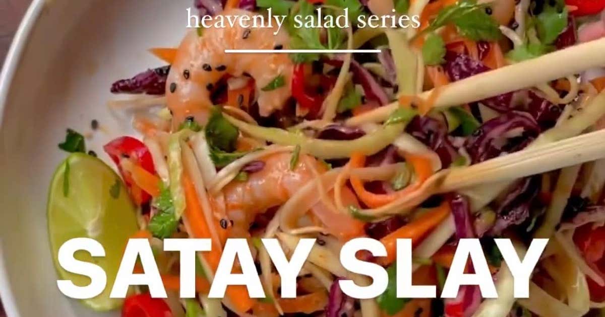 Satay Slay Slaw Recipe — Samsung Food