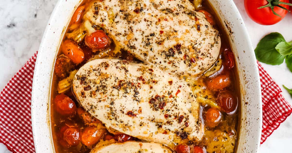 Baked Italian Chicken Recipe — Samsung Food