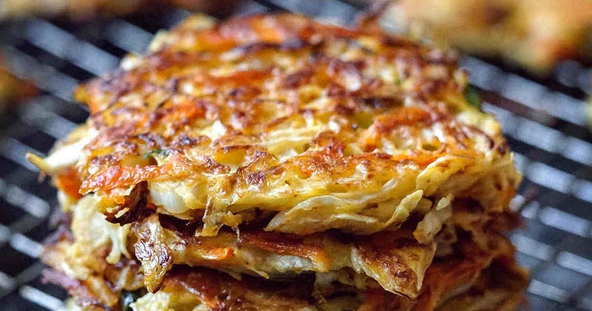 Cabbage Fritters (Fried or Baked) Recipe - Samsung Food