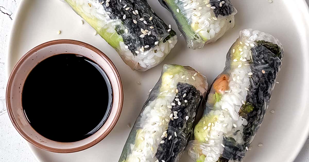Sushi Spring Rolls Recipe — Samsung Food