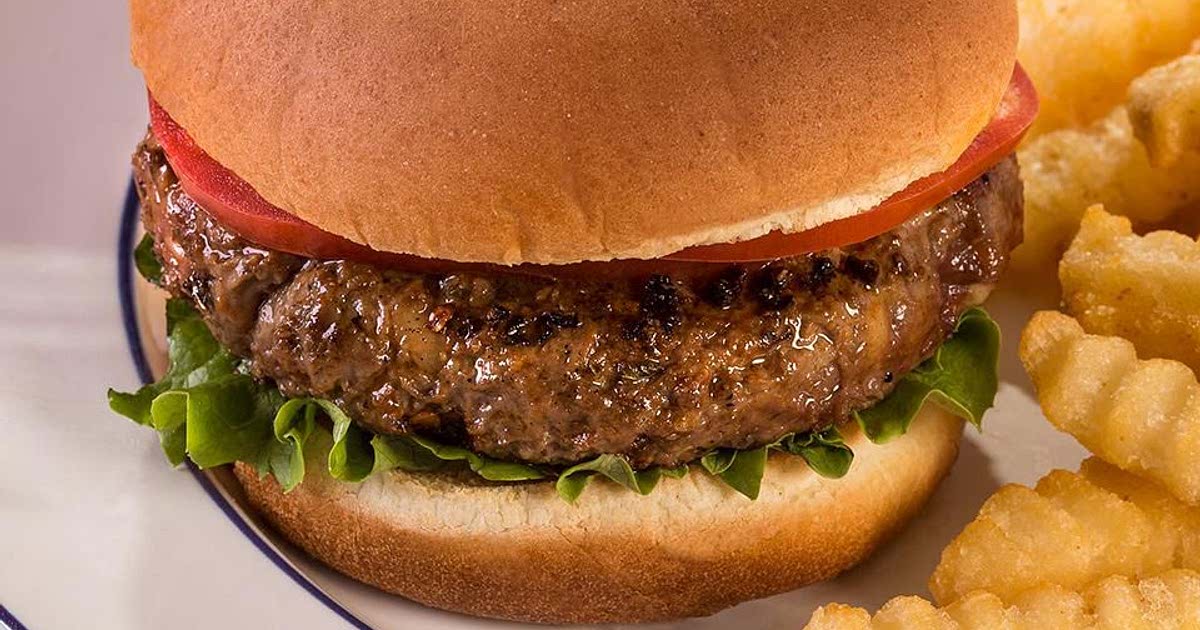 Zesty Black & Blue Burger Recipe — Samsung Food