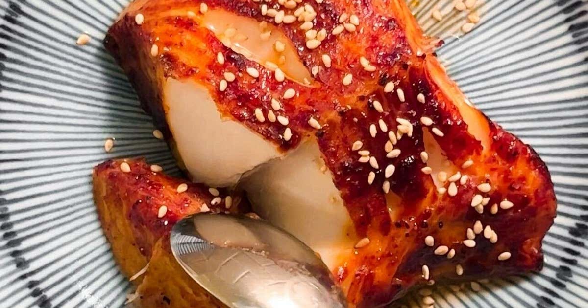 Gochujang Glazed Baked Cod Recipe (Nobu Inspired) — Alice Sun | Samsung ...