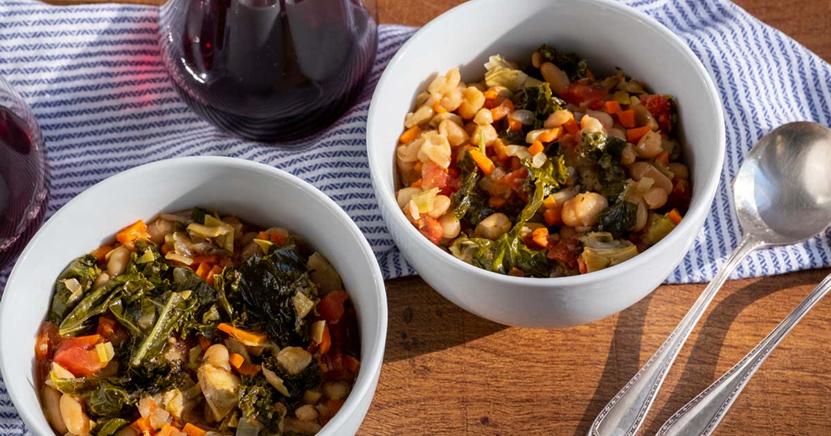My Cook: Italian White Bean Stew Recipe - Samsung Food