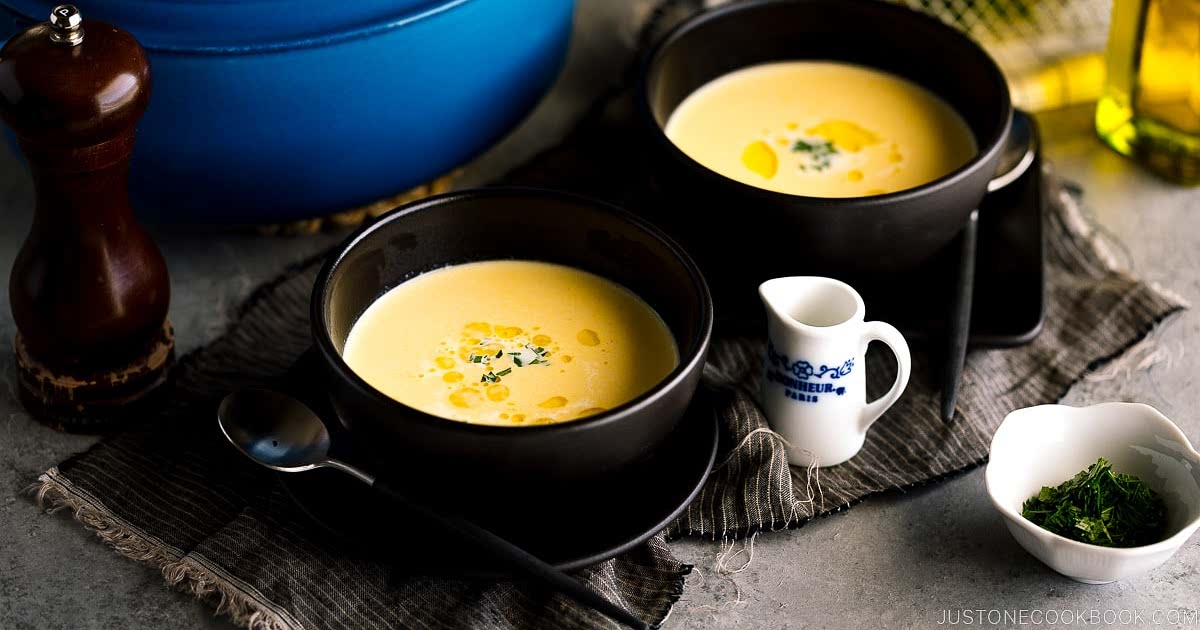 Corn Potage (Japanese Corn Soup) Recipe — Samsung Food