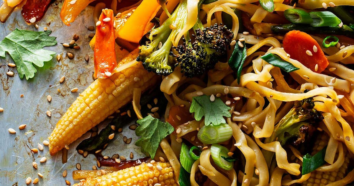 Eat Voraciously: Sheet Pan Chow Mein Recipe | Samsung Food App