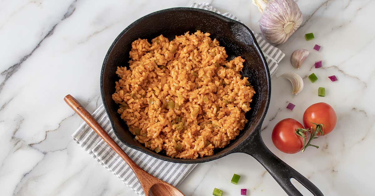Rustic Red Rice Recipe | Samsung Food App